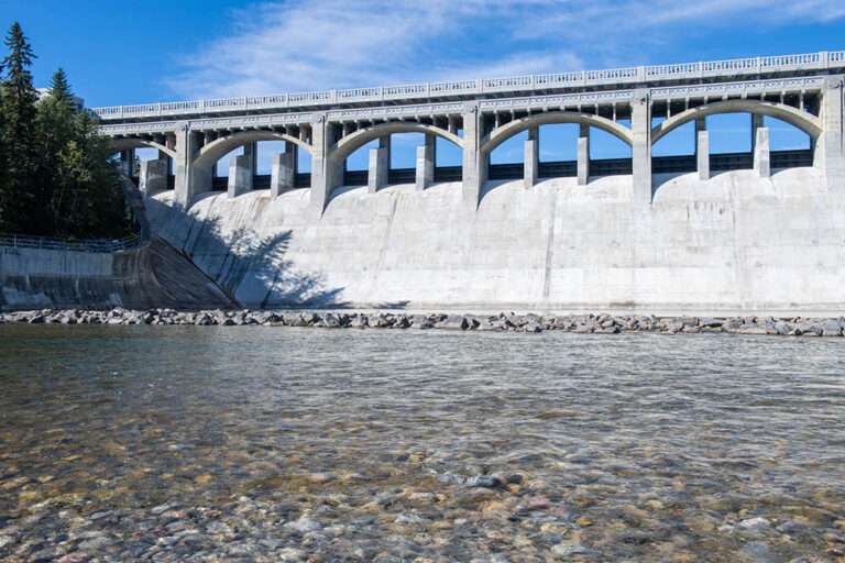 Glenmore Reservoir pathways reopened, gates project fully complete ...